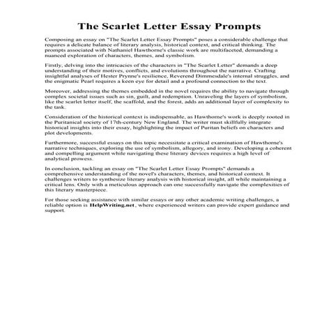 The Scarlet Letter Essay Prompts.pdf