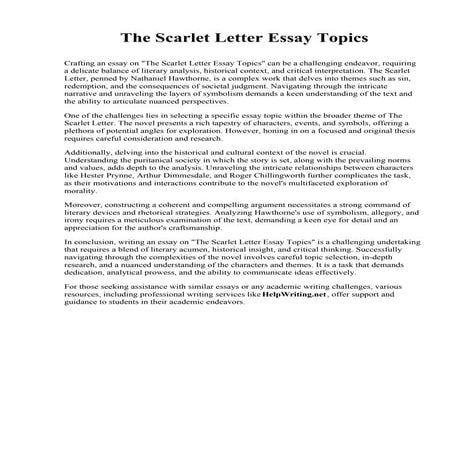 The Scarlet Letter Analysis Essay.pdf