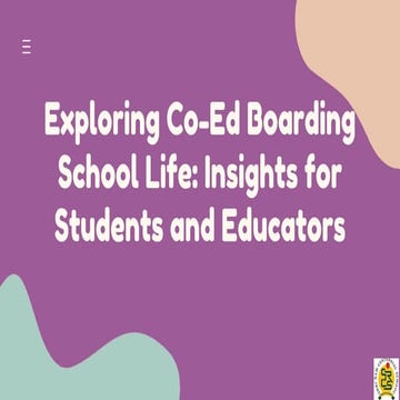 Exploring Co-Ed Boarding School Life: Insights for Students and ...