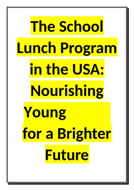 Empowering Education Through Nutrition - A Deep Dive into the School ...