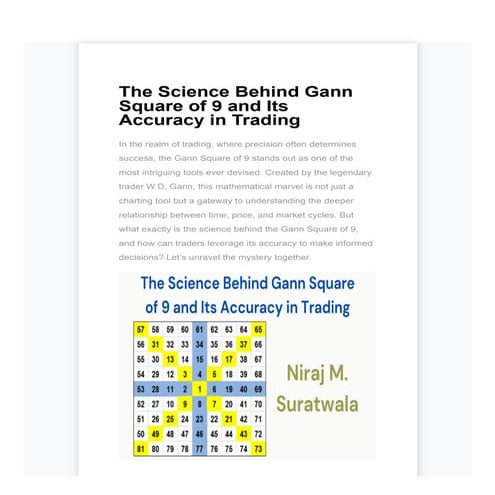 The Science Behind Gann Square of 9 and Its Accuracy in Trading.pdf