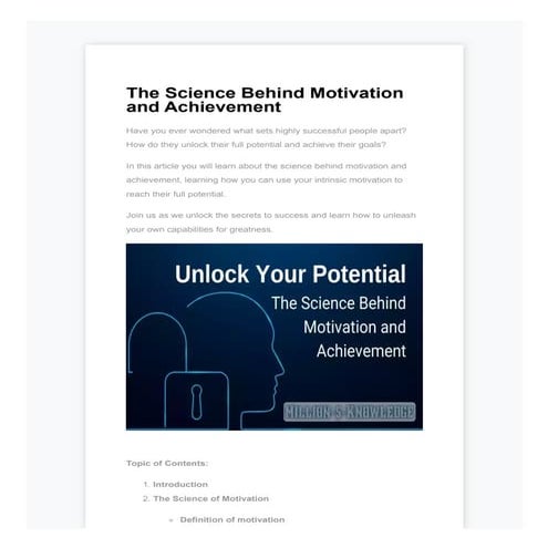 The Science Behind Motivation and Achievement.pdf