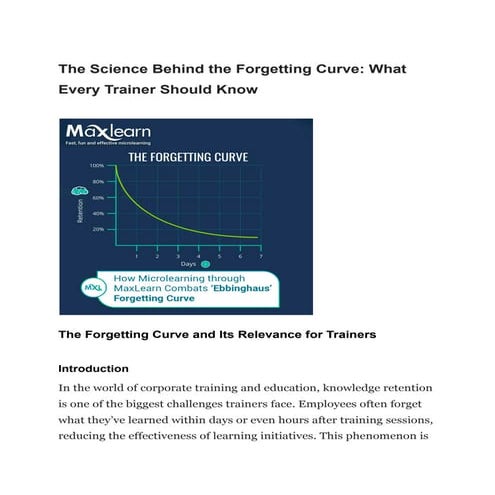 The Science Behind the Forgetting Curve_ What Every Trainer Should Know.pdf
