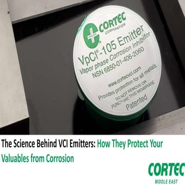 The Science Behind VCI Emitters: How They Protect Your Valuables from ...