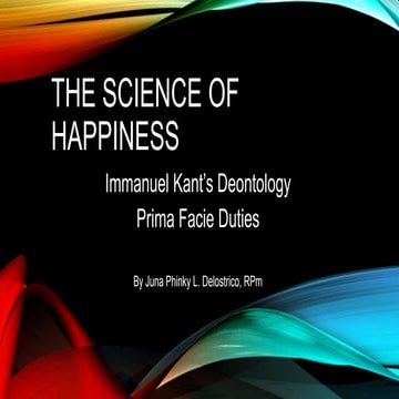 The Science of Happiness | PPTX