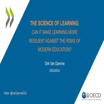 The science of learning. can it make learning more resilient against ...