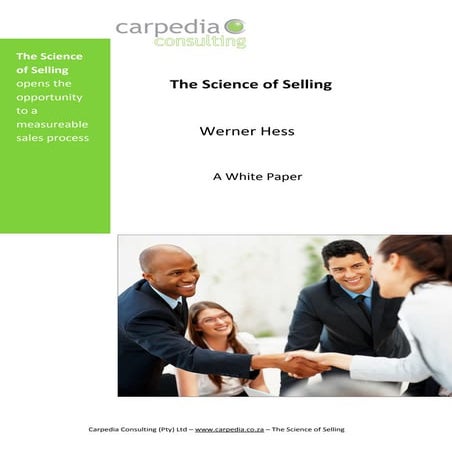 The science of selling white paper | PDF