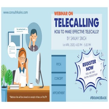 The science of telecalling - by Sanjay Singh | PDF