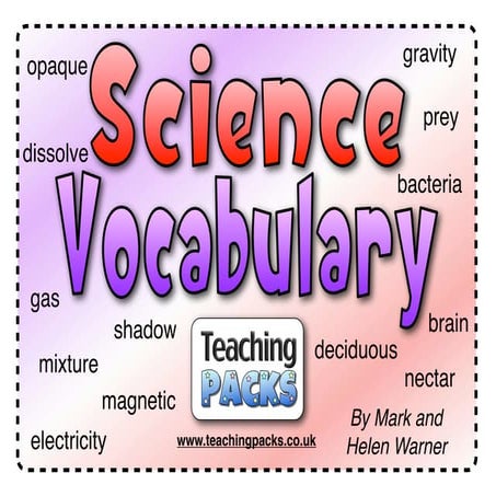 The Science Vocabulary Pack | PDF