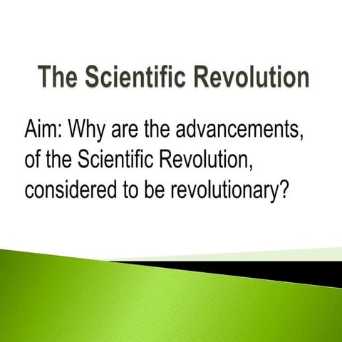 The Scientific Revolution | PPTX