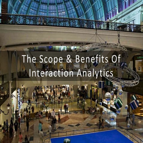 The Scope Of Interaction Analytics Ppt