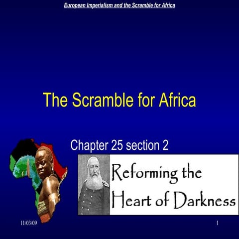 The Scramble For Africa | PPT
