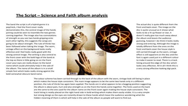 The Script Science And Faith Album Cover