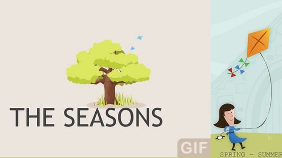 The four seasons | PPTX
