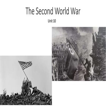 The Second World War | PPTX