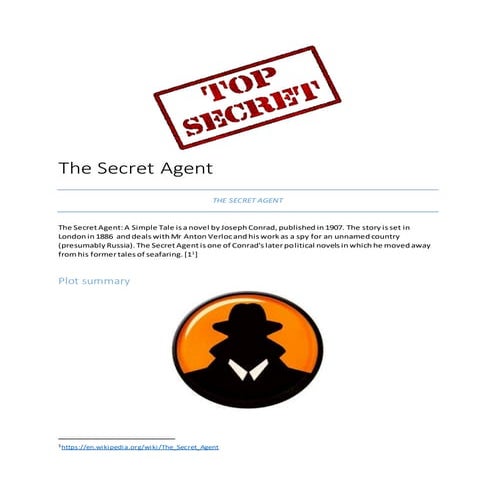 The secret agent | PDF