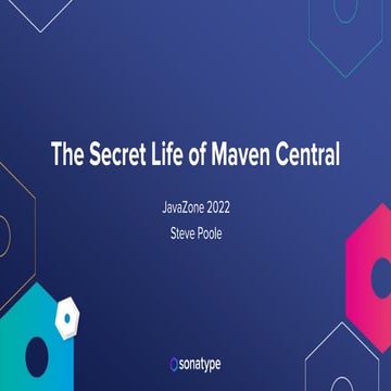 The Secret Life of Maven Central | PPTX