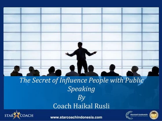 Pelatihan public speaking | PPT