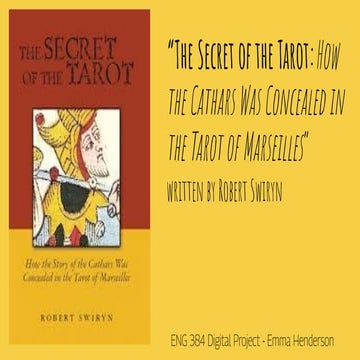 "The Secret of the Tarot" - Robert Swiryn .pptx