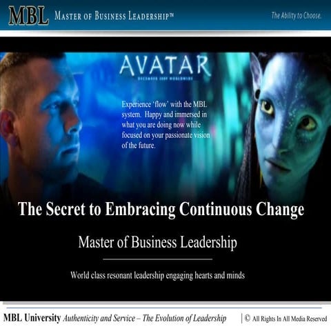 The Secret To Embracing Continuous Change 1 | PPT | Business | Business and Finance