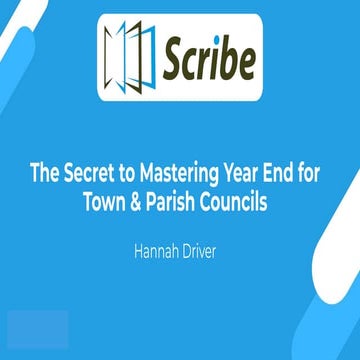 The Secret to Mastering Year End for Town & Parish Councils 2022 | PPT