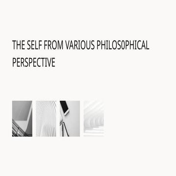 UNDERSTANDING THE SELF Chapter I Lesson 2 | PPTX