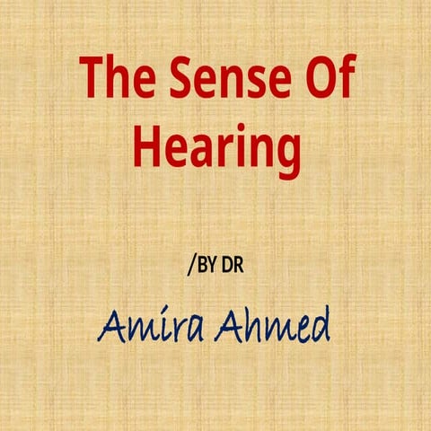 The Sense of hearing Physiology medicine.pptx