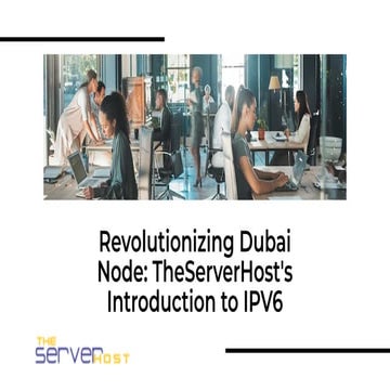 TheServerHost Introducing Dubai ipv6 with VPS and Dedicated Server ...