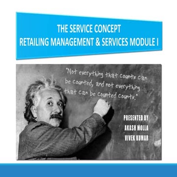 The service concept | PPTX