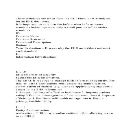 Electronic Health Record (EHR) | PPT