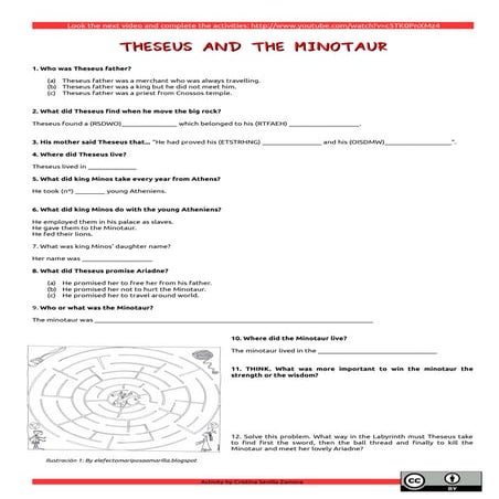 The Myth of Theseus and the Minotaur.pptx