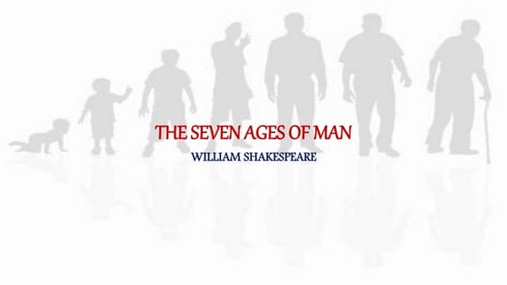 SEVEN AGES-WILLIAM SHAKESPEARE BY E.HARSHITHA | PPT