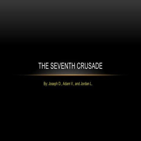 The seventh crusade | PPT