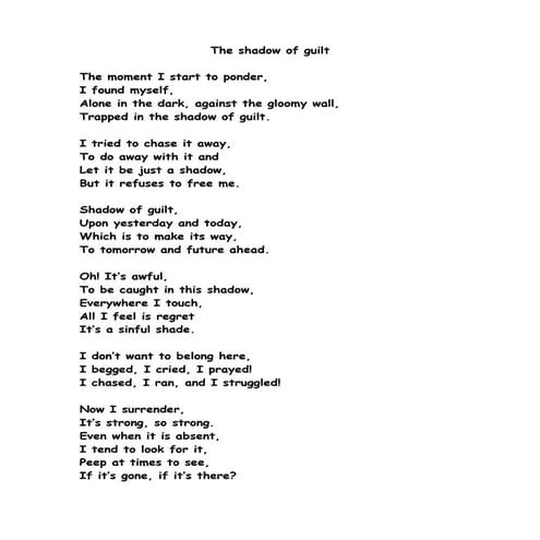 The shadow of guilt | DOC