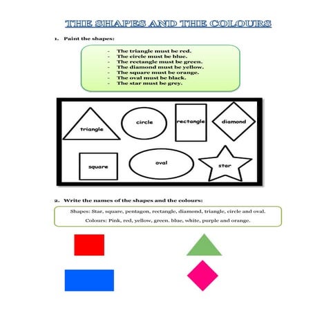 The shapes and the colours | DOCX