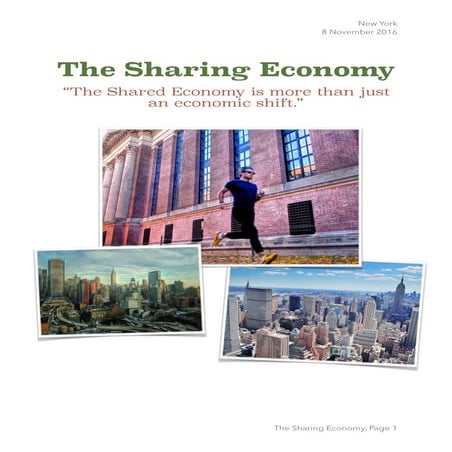 Sharing economy | PPTX