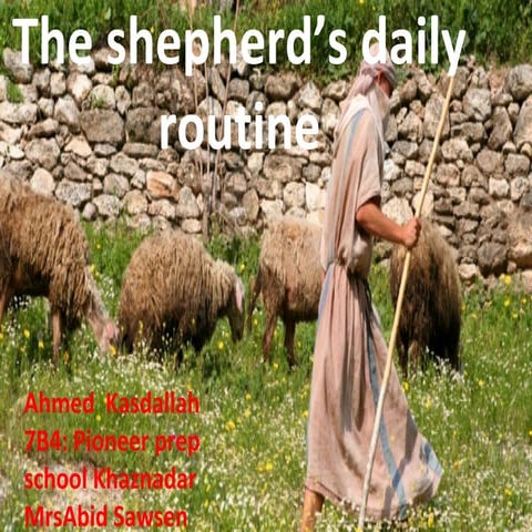 The shepherd's day | PPT