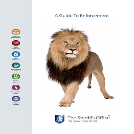The Sheriffs Office Guide To High Court Enforcement | PDF