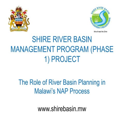 The Shire River Basin project basins as entry points | PDF