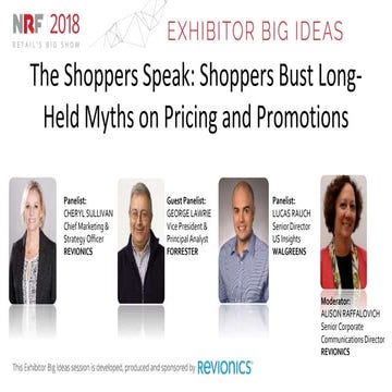 The shoppers speak shoppers bust long held myths on pricing and ...