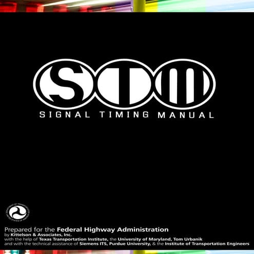 The signal timing_manual_08082008 | PDF | Business | Business and Finance