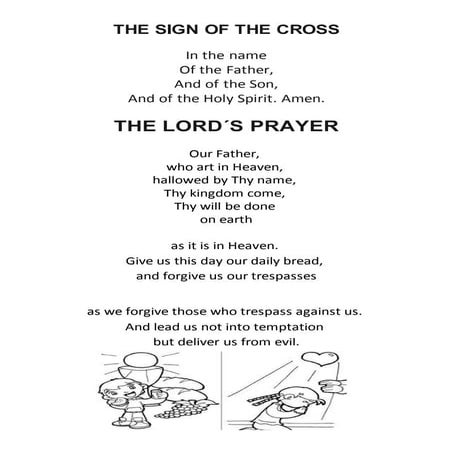 The sign of the cross | DOCX
