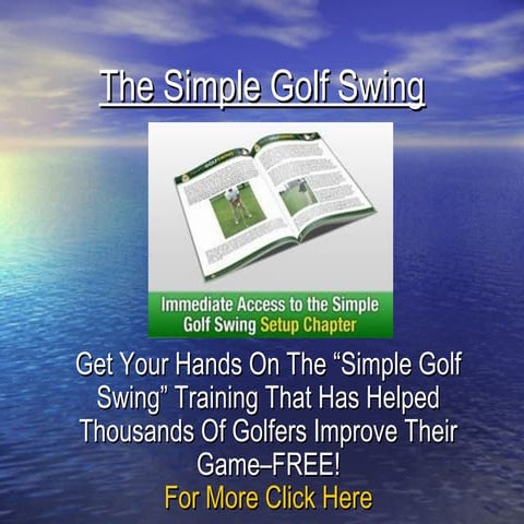 The simple golf swing | PPT