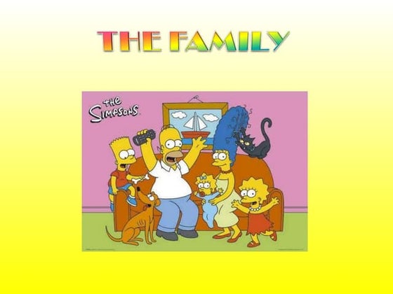 The simpson’s family | PPTX