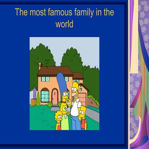 The simpsons family tree | PPT