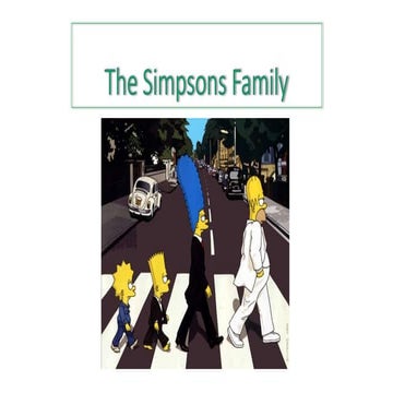 The simpsons family y1 | PPT