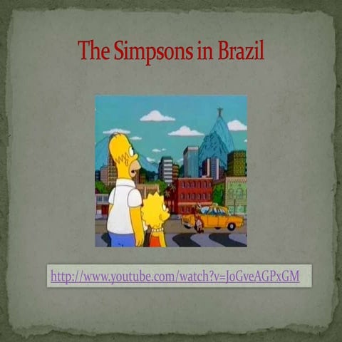 The simpsons in brazil | PPTX