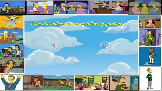 The Simpsons Flash card | PPT