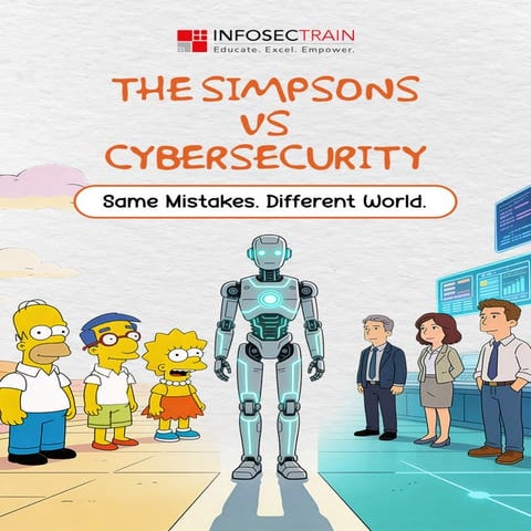 The Simpsons Vs Cybersecurity Presented By InfosecTrain | PDF