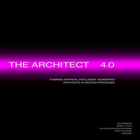 Master's_Thesis-1-33_THE_ARCHITECT_4.0_2025 | PDF